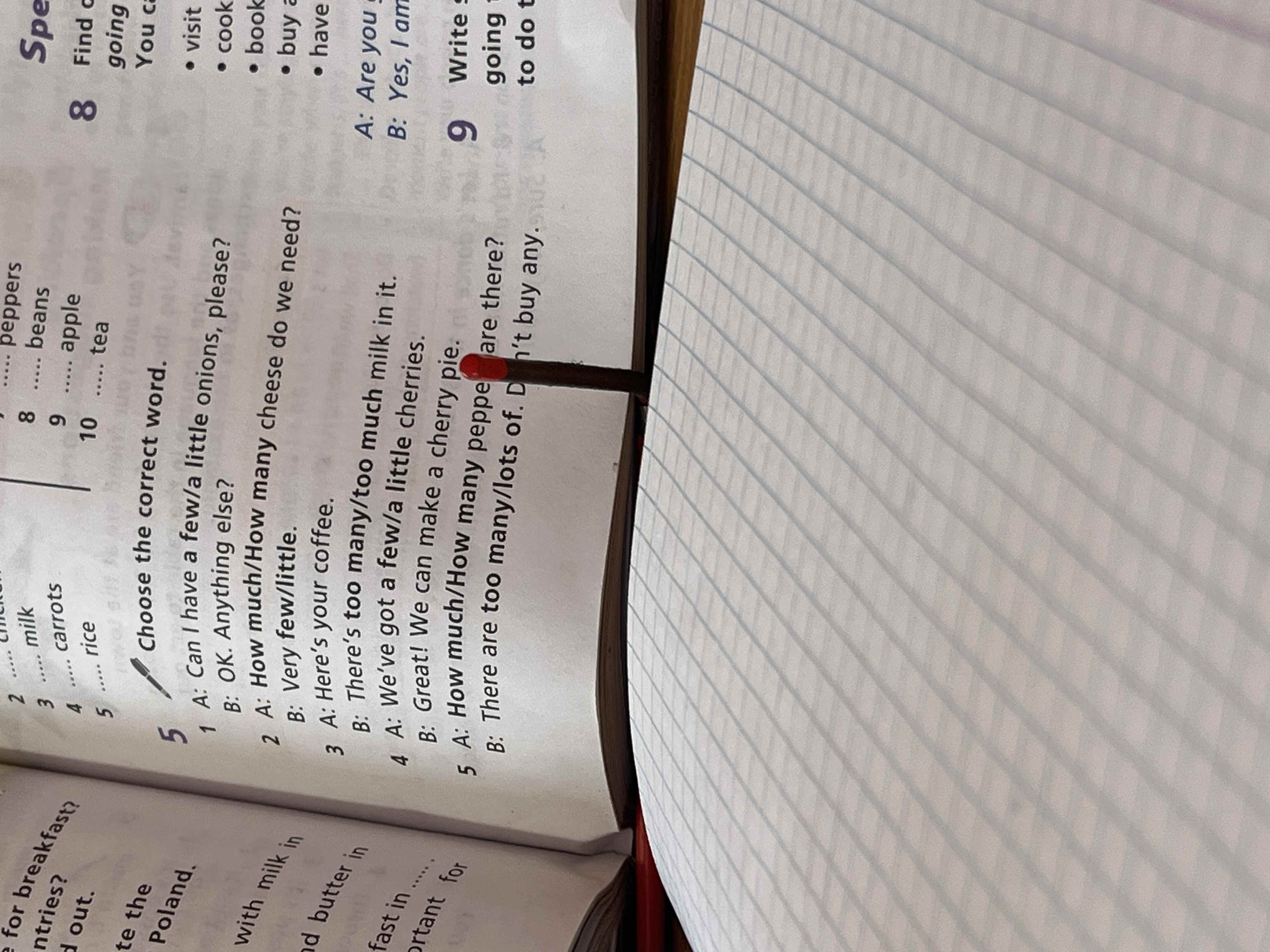 9 Write sentences using 'going to'.