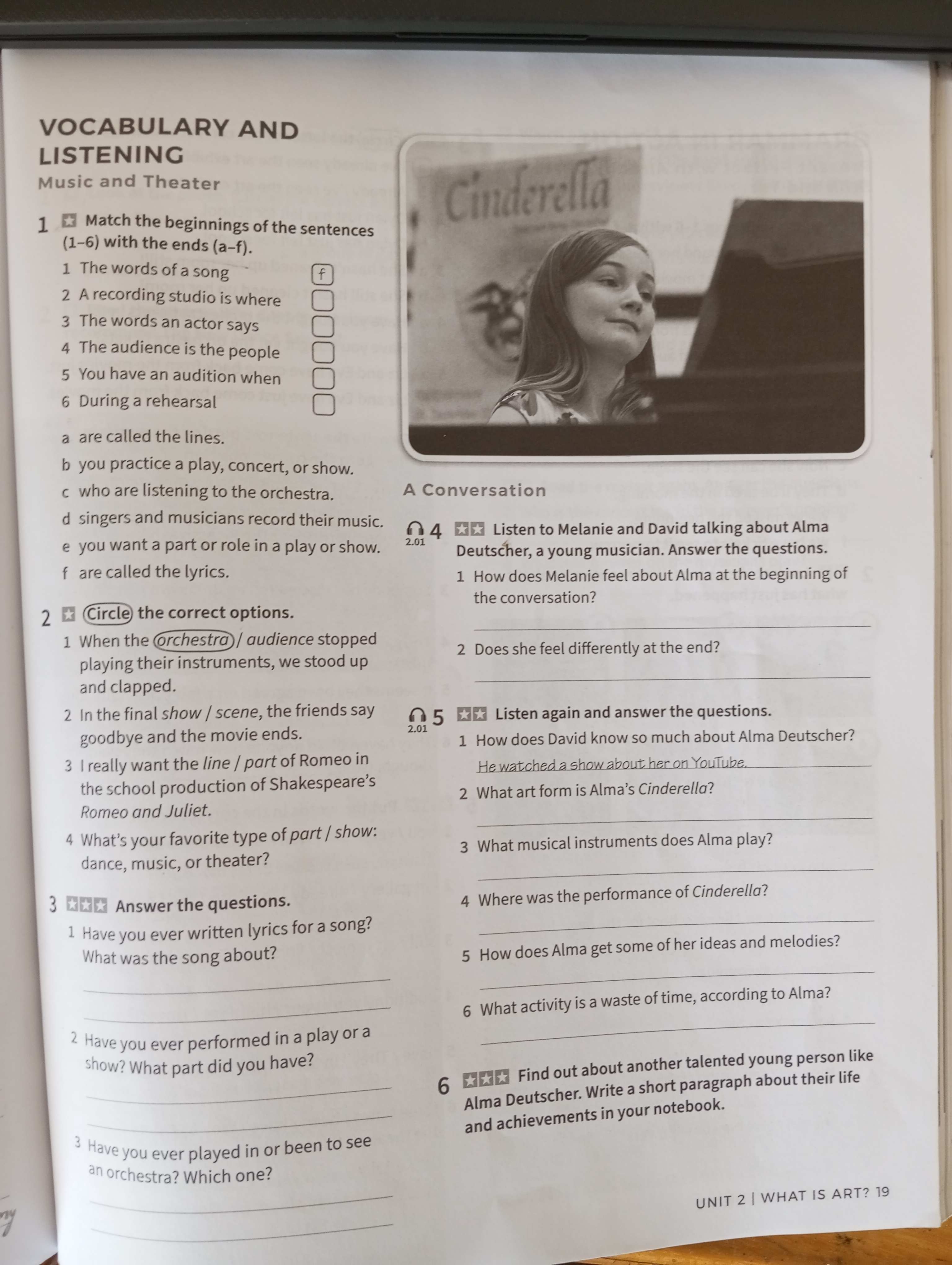 5. Listen again and answer the questions. 1 How does David know so much ...