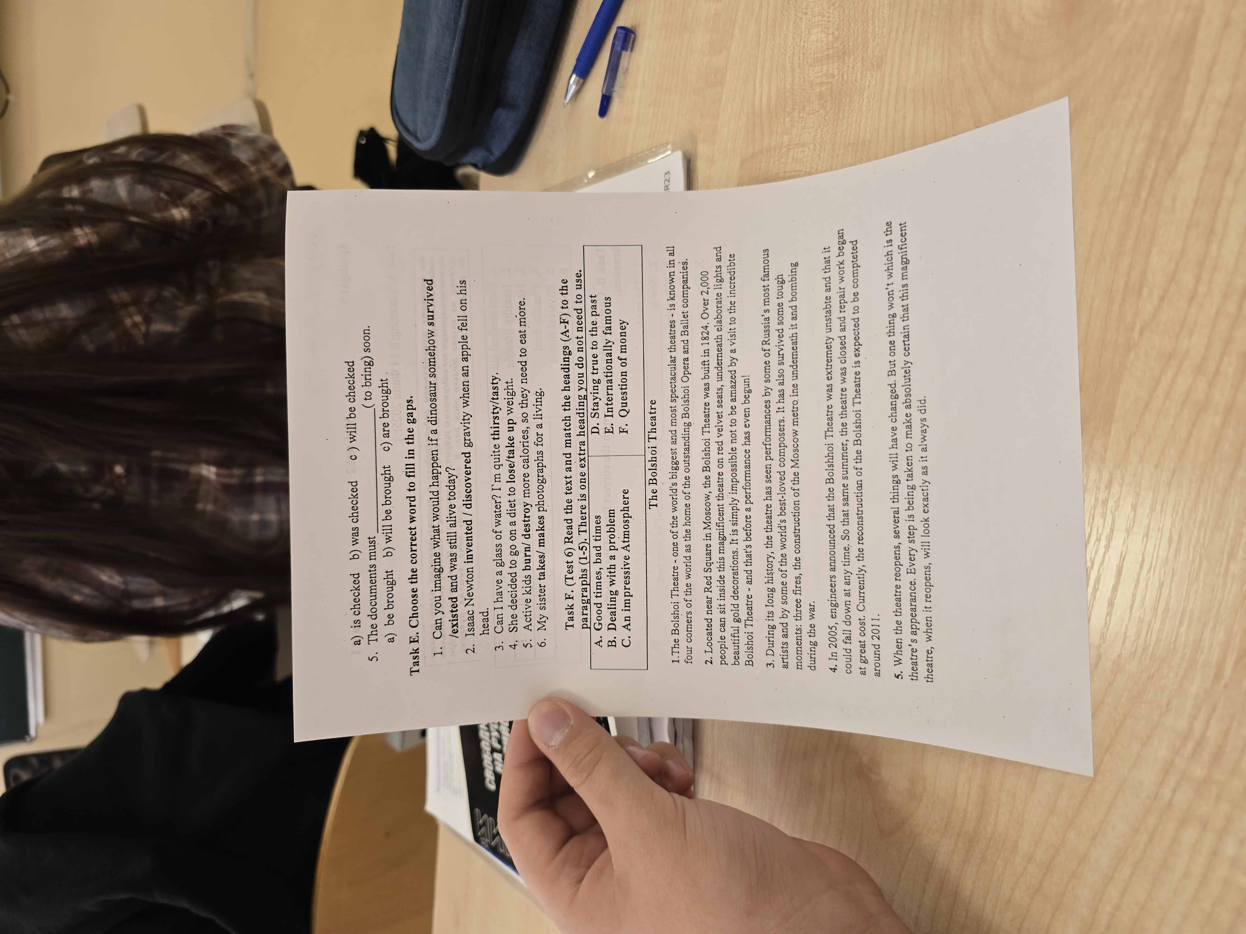 2. Isaac Newton invented / discovered gravity when an apple fell on his ...